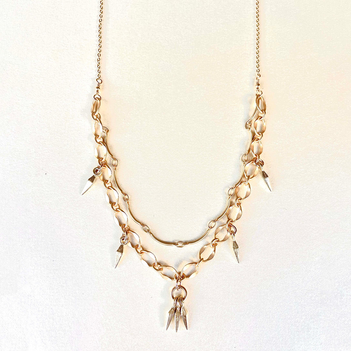 Spike Chain Necklace – Robin Haley Jewelry