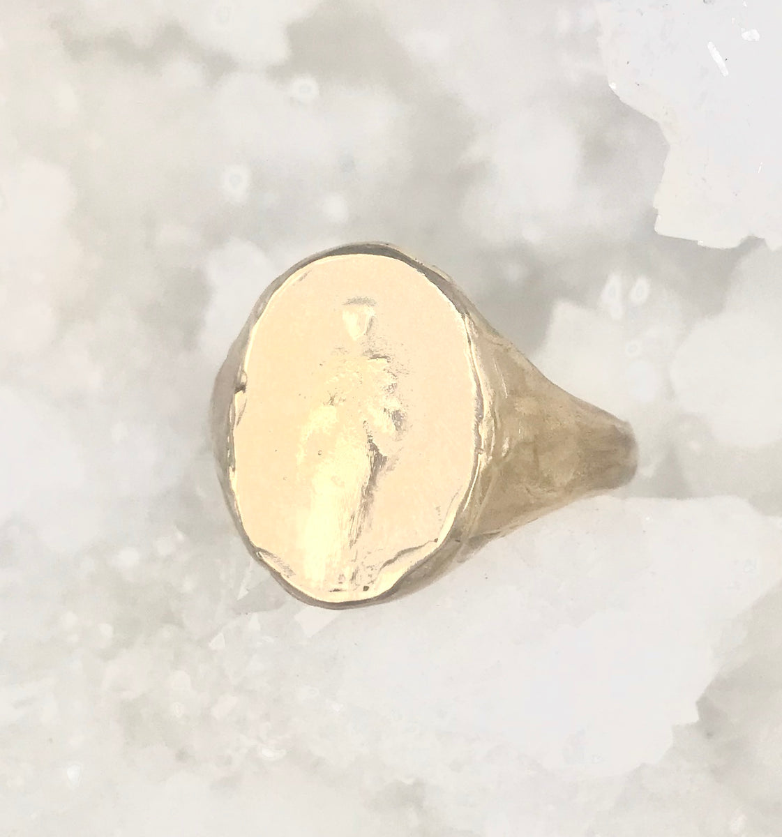 The Saint Artifact Signet Ring – Robin Haley Jewelry